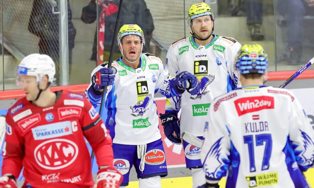 ICEHL: Villach jubelt über Derbysieg in Klagenfurt! - Hockey-News.info ...